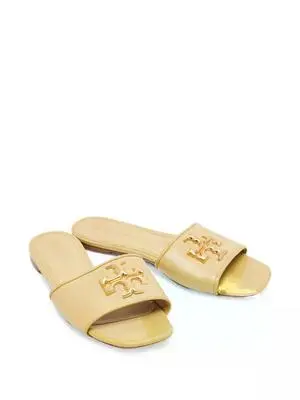 Tory Burch Eleanor Flat Sandals - Yellow