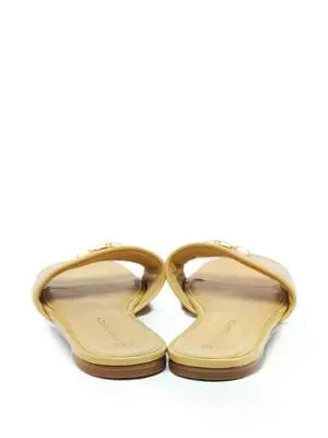 Tory Burch Eleanor Flat Sandals - Yellow