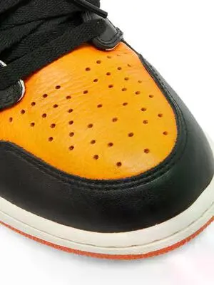 JORDAN 1 Retro Shattered Backboard High Top Sneakers - Black