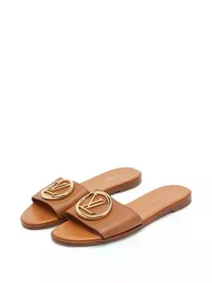 LOUIS VUITTON Lock It Flat Sandals
