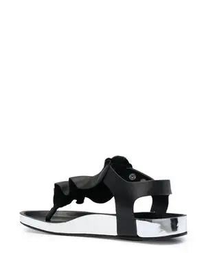 Isabel Marant Étoile Leather Ruffle-trim Sandals