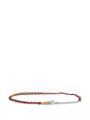 Dolce & Gabbana Braided Chain-link Belt
