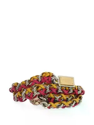 Dolce & Gabbana Braided Chain-link Belt