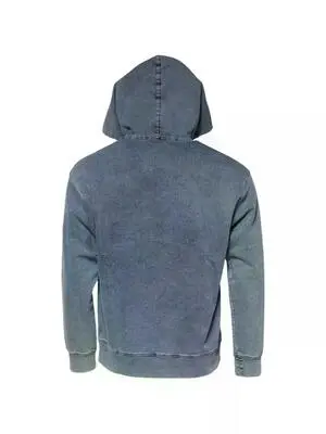 Dolce & Gabbana Graphic Print Denim Hoodie