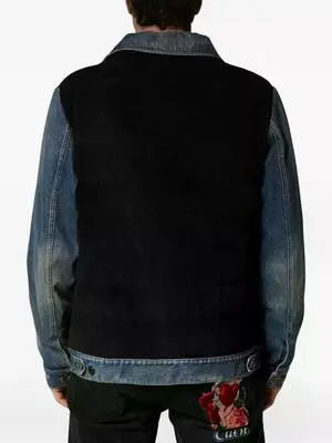 Dolce & Gabbana Corduroy-panel Denim Jacket