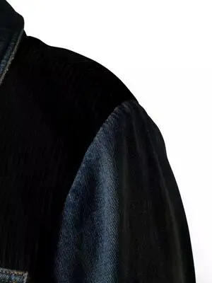 Dolce & Gabbana Corduroy-panel Denim Jacket