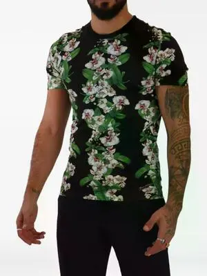 Dolce & Gabbana Orchid-print T-shirt