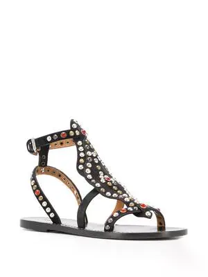 Isabel Marant Étoile Studded Ankle Strap Sandals