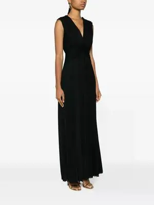 Diane Von Furstenberg Marika Gathered V-neck Maxi Dress