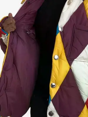 Dolce & Gabbana Diamond-pattern Puffer Jacket