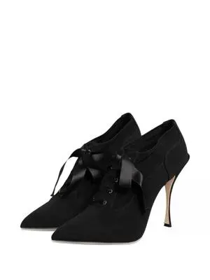 Dolce & Gabbana Lace-up Pointed-toe Pumps