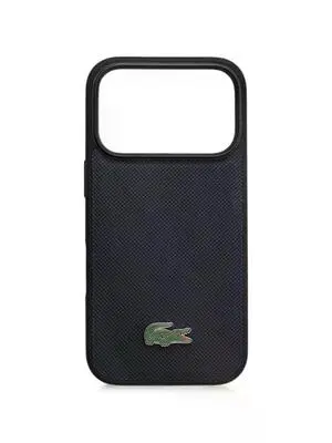 Lacoste Logo-plaque Iphone 17 Pro Case - Blue