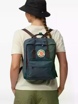 Fjallraven Kånken Backpack With Logo Patch - Blue