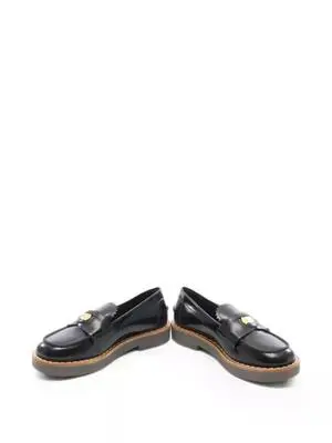Miu Miu 2010s Leather Penny Loafers