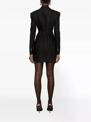 DONDUP Pinstripe Double-breasted Mini Dress