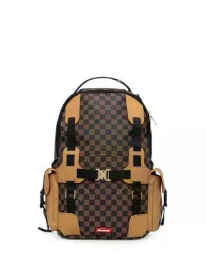 SPRAYGROUND Check Pattern Buckle Detail Backpack