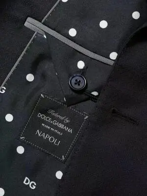 Dolce & Gabbana Napoli Basket-weave Blazer