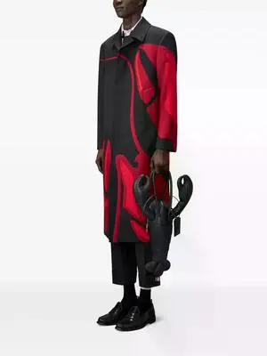 Thom Browne Lobster-motif Leather Tote Bag