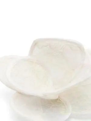 David Koma 3d Lace Flower Necklace