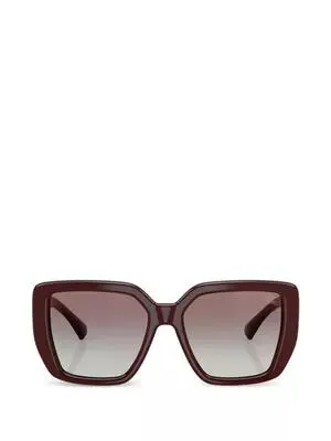 Burberry Square Frame Sunglasses - Red