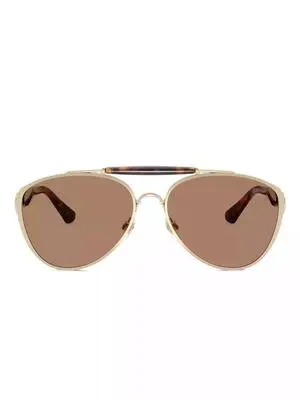 Burberry Aviator Sunglasses - Gold