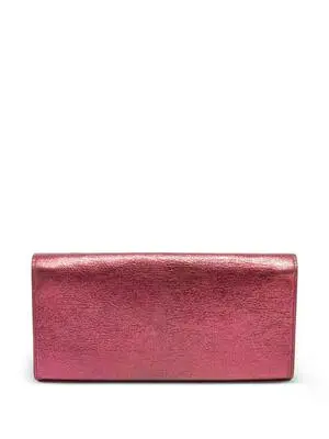 Saint Laurent 2013 Cassandre Metallic Clutch Bag