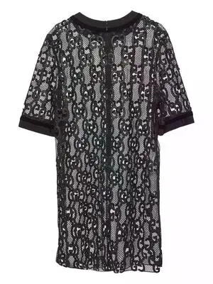 Gucci Lace-logo Dress
