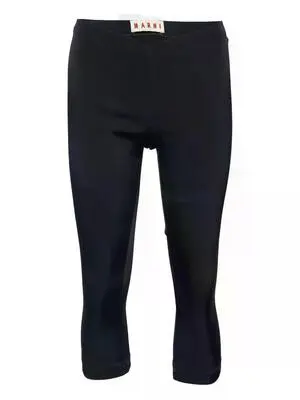 Marni Cropped Elasticated Waistband Trousers