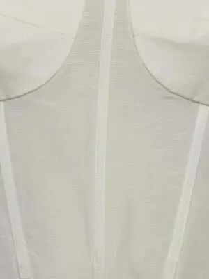 Shona Joy Structured Panel Corset Top Cotton Slub