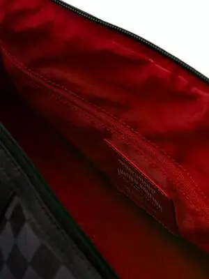 SPRAYGROUND Shark Mouth Check-print Holdall