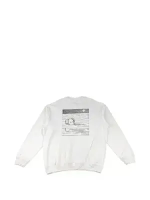 KAWS X Uniqlo Graphic Print Crewneck Sweater