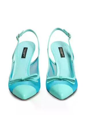 Dolce & Gabbana Pointed Toe Slingback Pumps