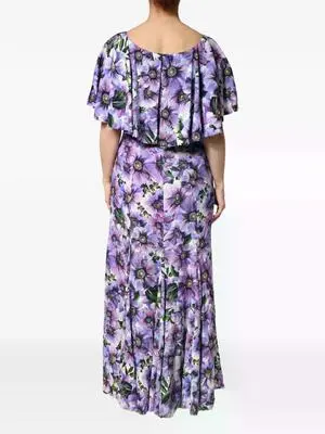Dolce & Gabbana Floral Print Maxi Dress