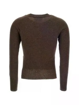 Simone Rocha Crystal Embellished Cashmere Cardigan