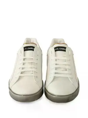 Dolce & Gabbana Portofino Leather Sneakers