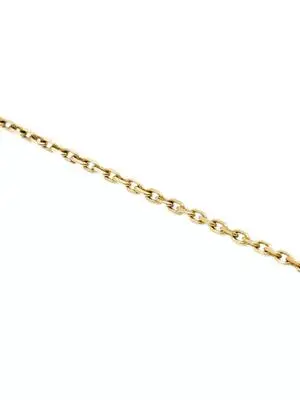 Givenchy Tone Logo Plaque Fine Cable-link Chain Necklace