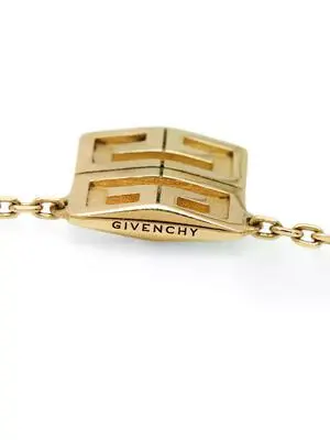 Givenchy Tone Logo Plaque Fine Cable-link Chain Necklace