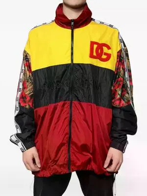 Dolce & Gabbana Floral Print Zip-up Track Jacket
