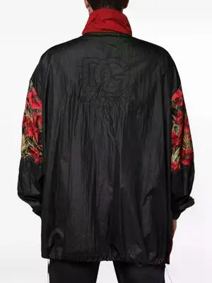 Dolce & Gabbana Floral Print Zip-up Track Jacket
