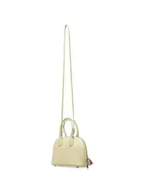 SELF-PORTRAIT Lizard-effect Mini Bag With Charm Detail