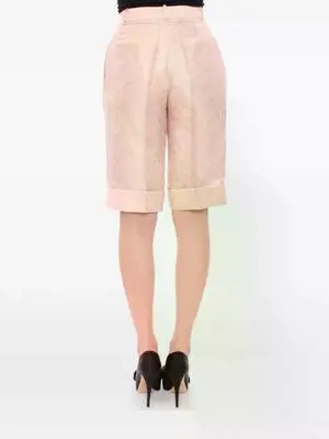 ZEYNEPTOSUN Brocade Tailored Shorts