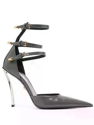 Versace 110mm Leather Pumps