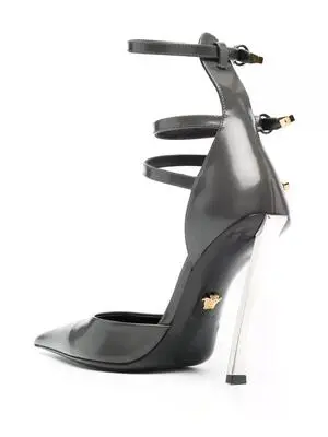 Versace 110mm Leather Pumps
