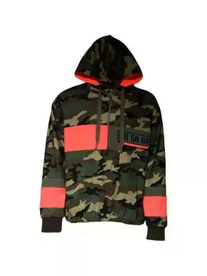 Dolce & Gabbana Camouflage Print Colour-block Hoodie