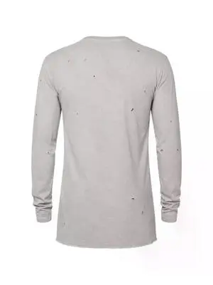 Dolce & Gabbana Distressed-finish Long-sleeve T-shirt