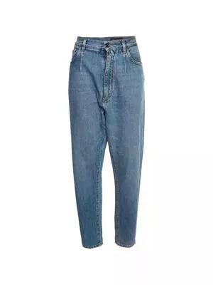 Dolce & Gabbana Logo Plaque Straight-leg Jeans