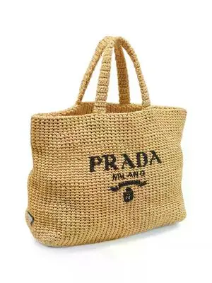 Prada Raffia Totes