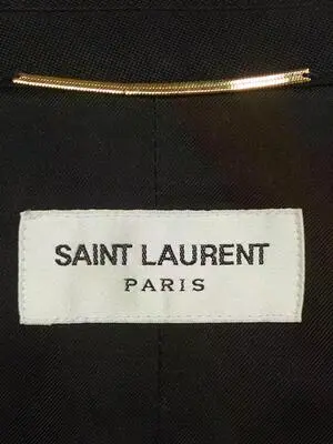 Saint Laurent Sleeveless Distressed Blazer-style Waistcoat