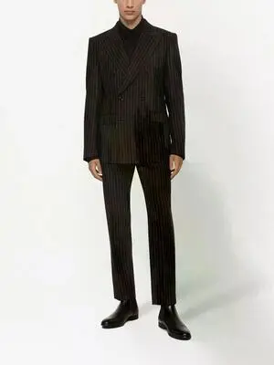 Dolce & Gabbana Sicilia Pinstripe Double-breasted Blazer