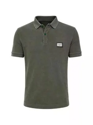 Dolce & Gabbana Logo-plaque Polo Shirt